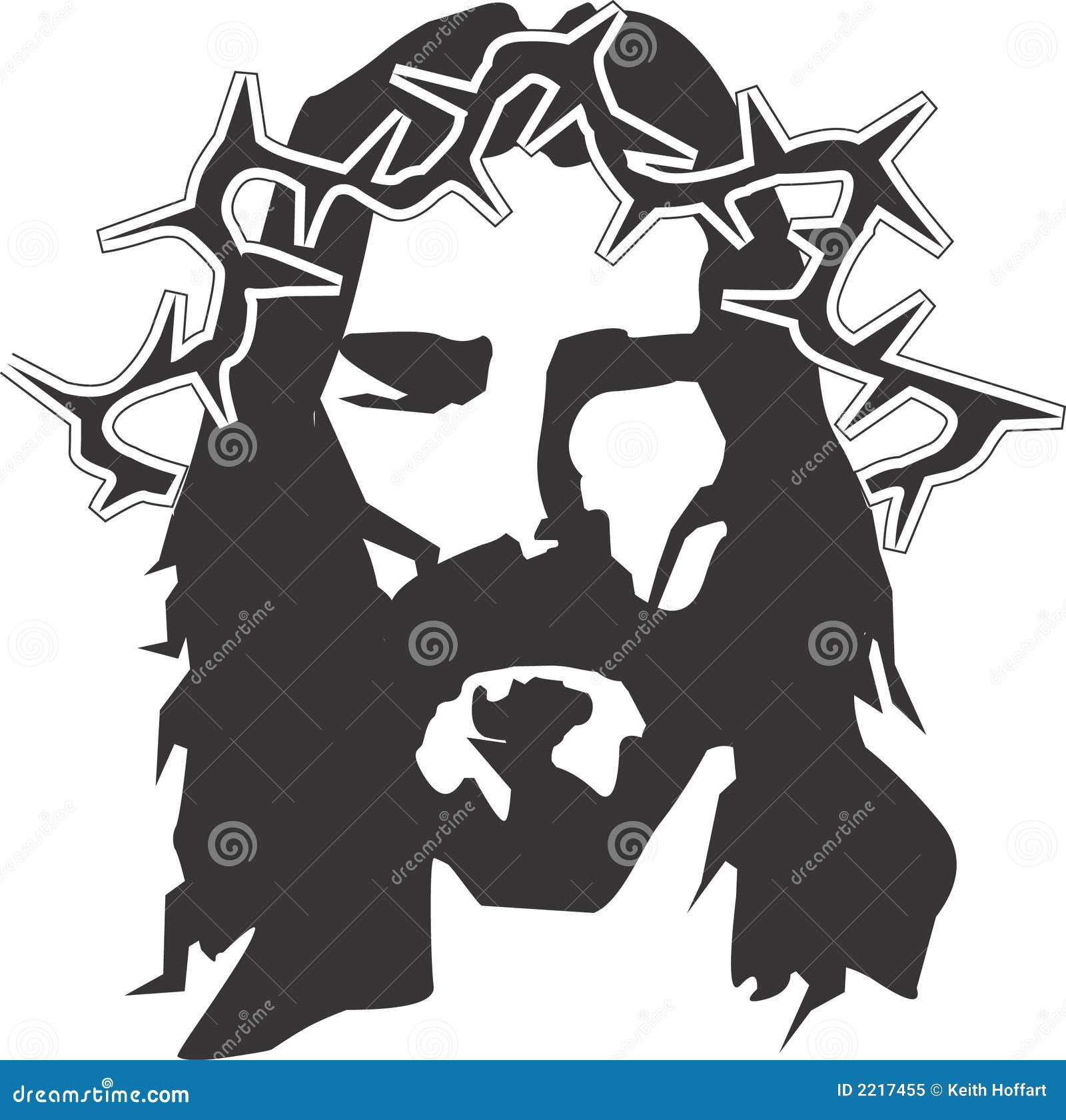 Jesus Illustration stock vector. Illustration of pixel - 2217455