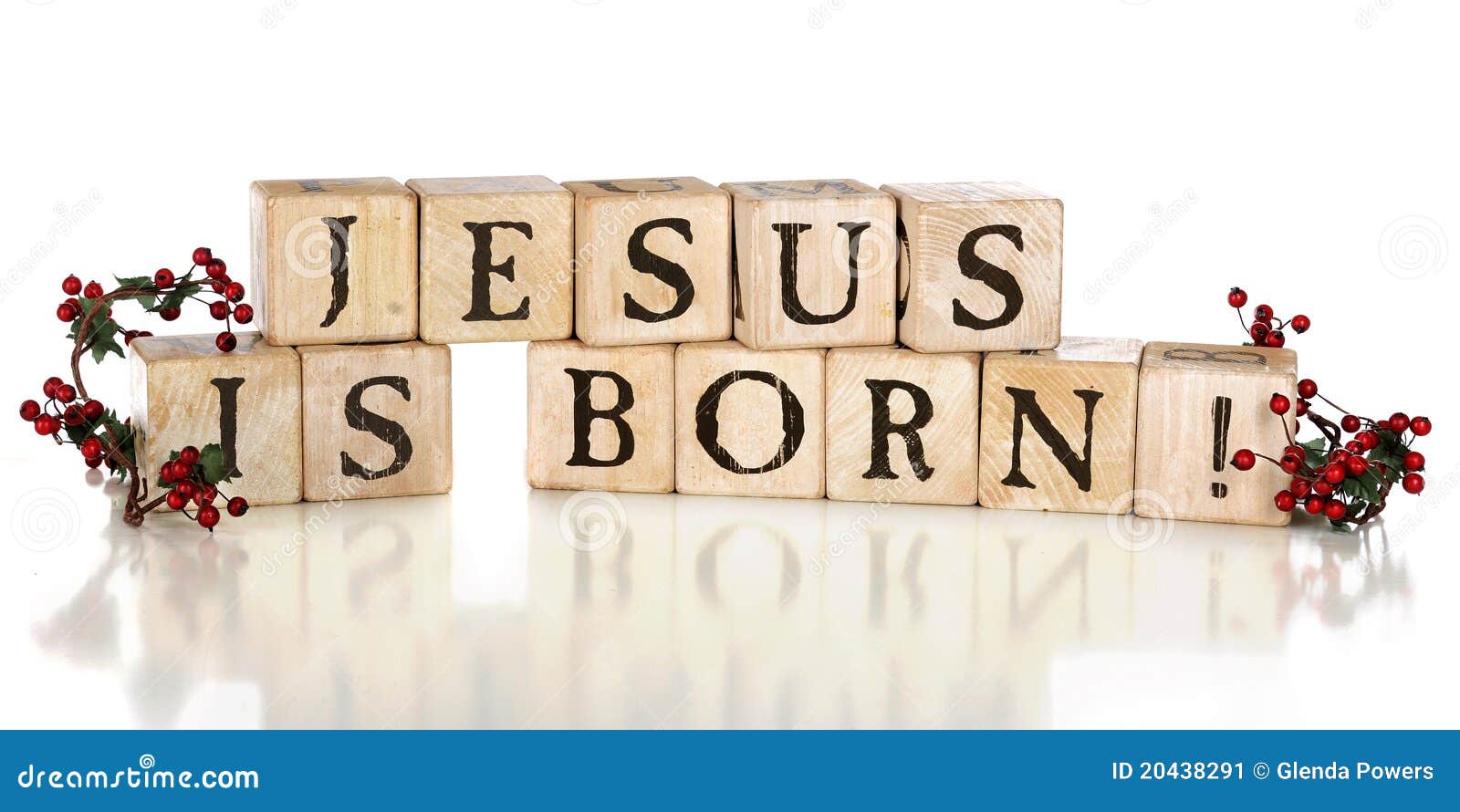 Jesus ist geboren! stockbild. Bild von jesus, alphabet - 20438291