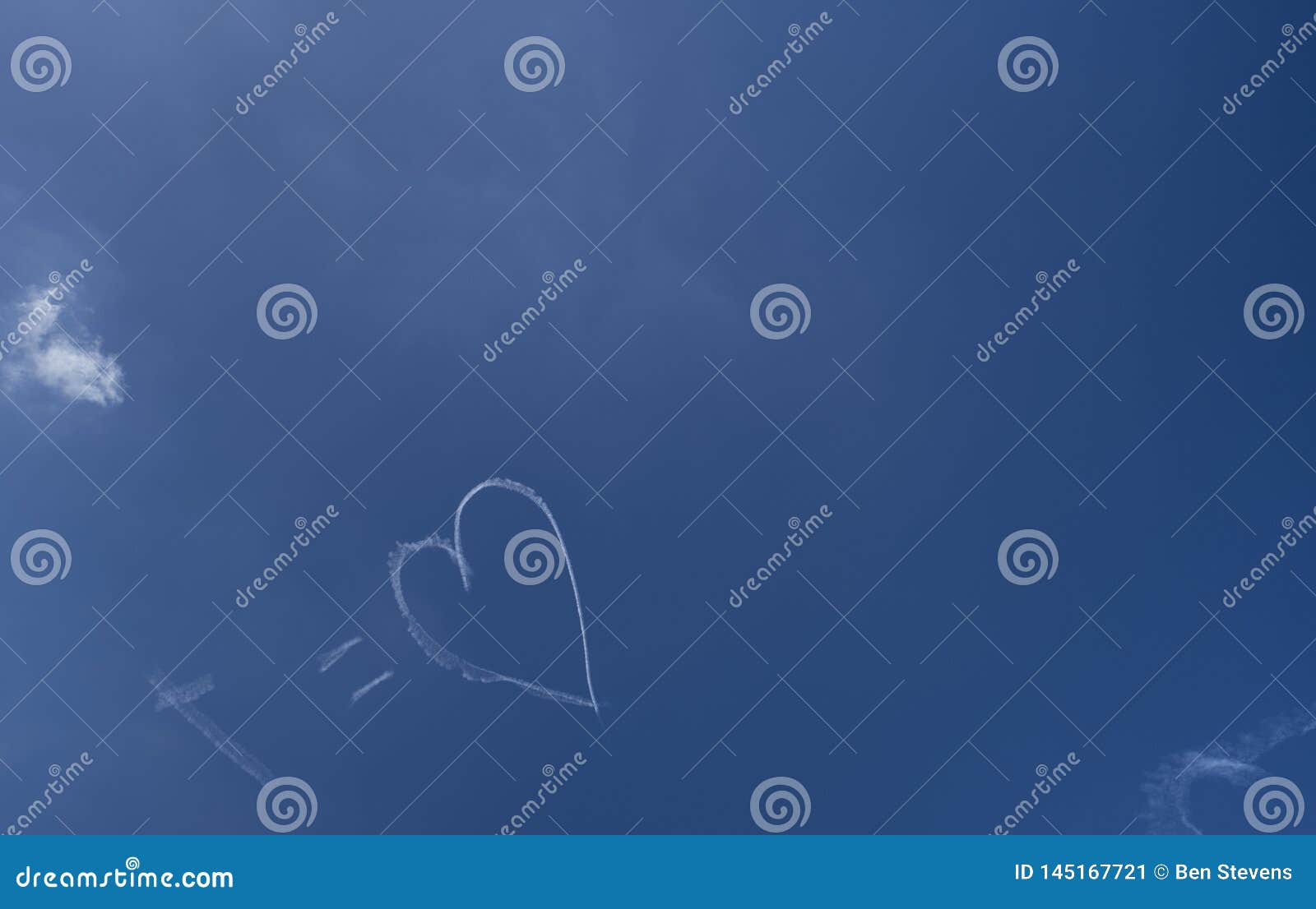 Jesus Is Love Skywriting Stock Image | CartoonDealer.com #145167721