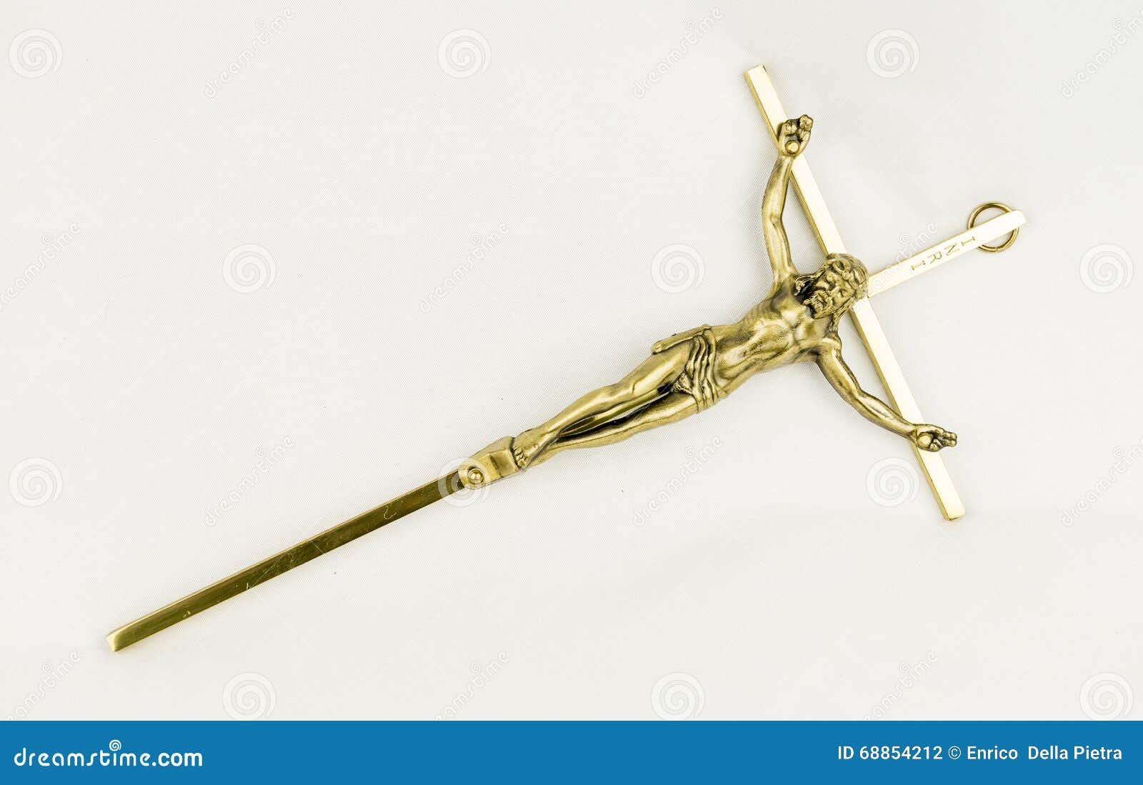 Jesus on metal cross stock photo. Image of bead, culture - 68854212