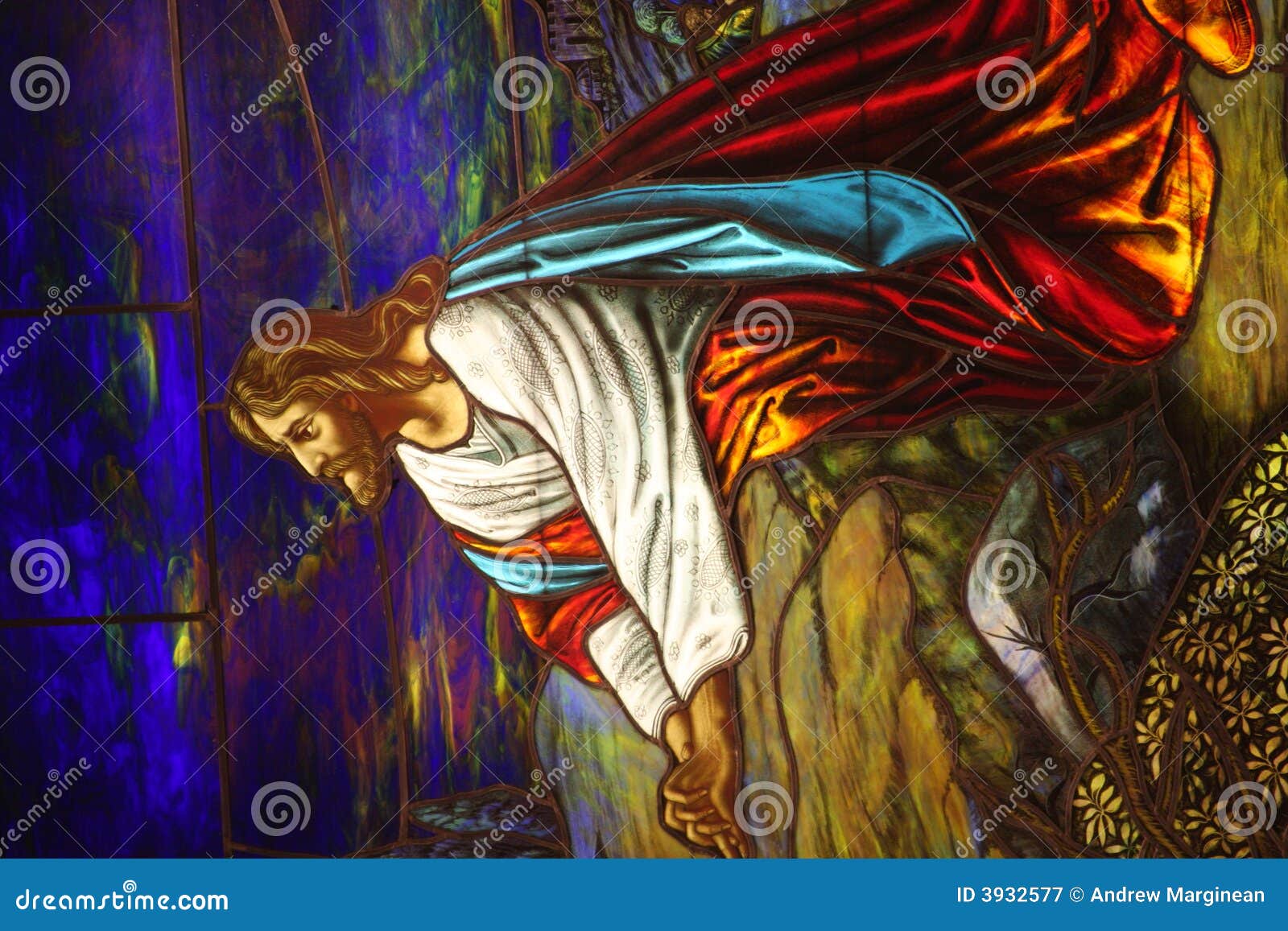 Jesus praying stock image. Image of christian, faith, iconography - 3932577