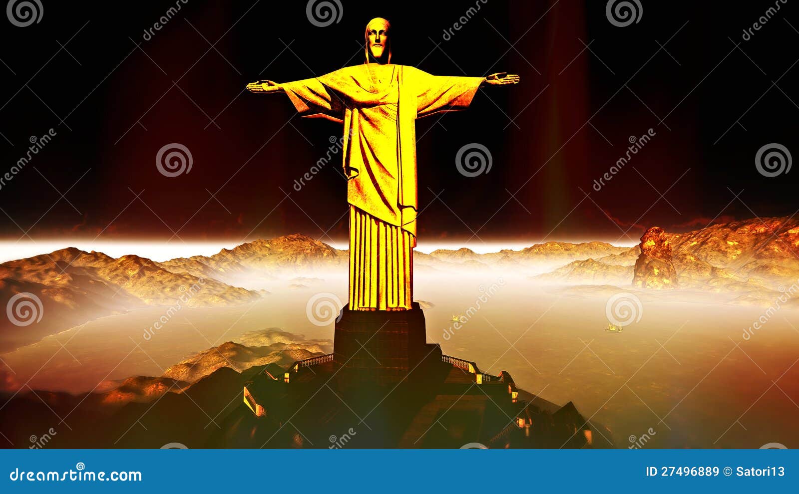 Jesus the Redeemer editorial stock image. Illustration of adult - 27496889