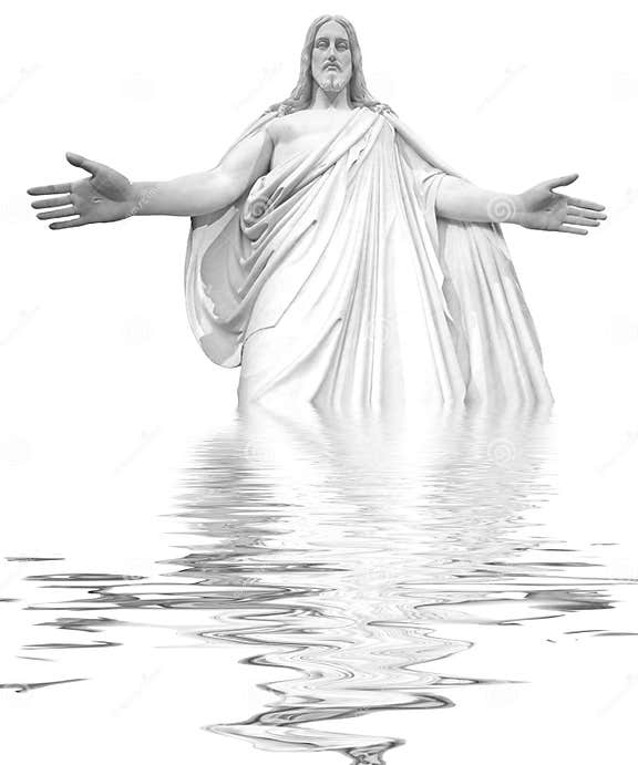 Jesus Reflections stock photo. Image of angle, lord, vast - 5036536