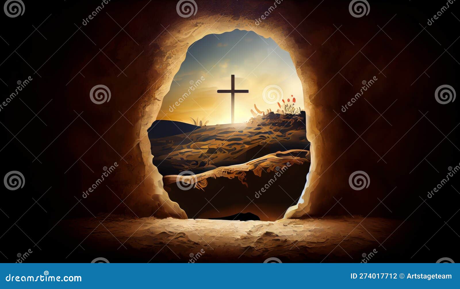 Jesus Tomb Background