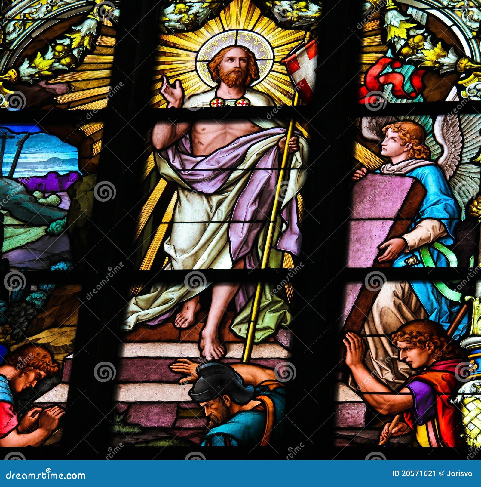 Jesus Rising from the Grave Stock Image - Image of saviour, james: 20571621