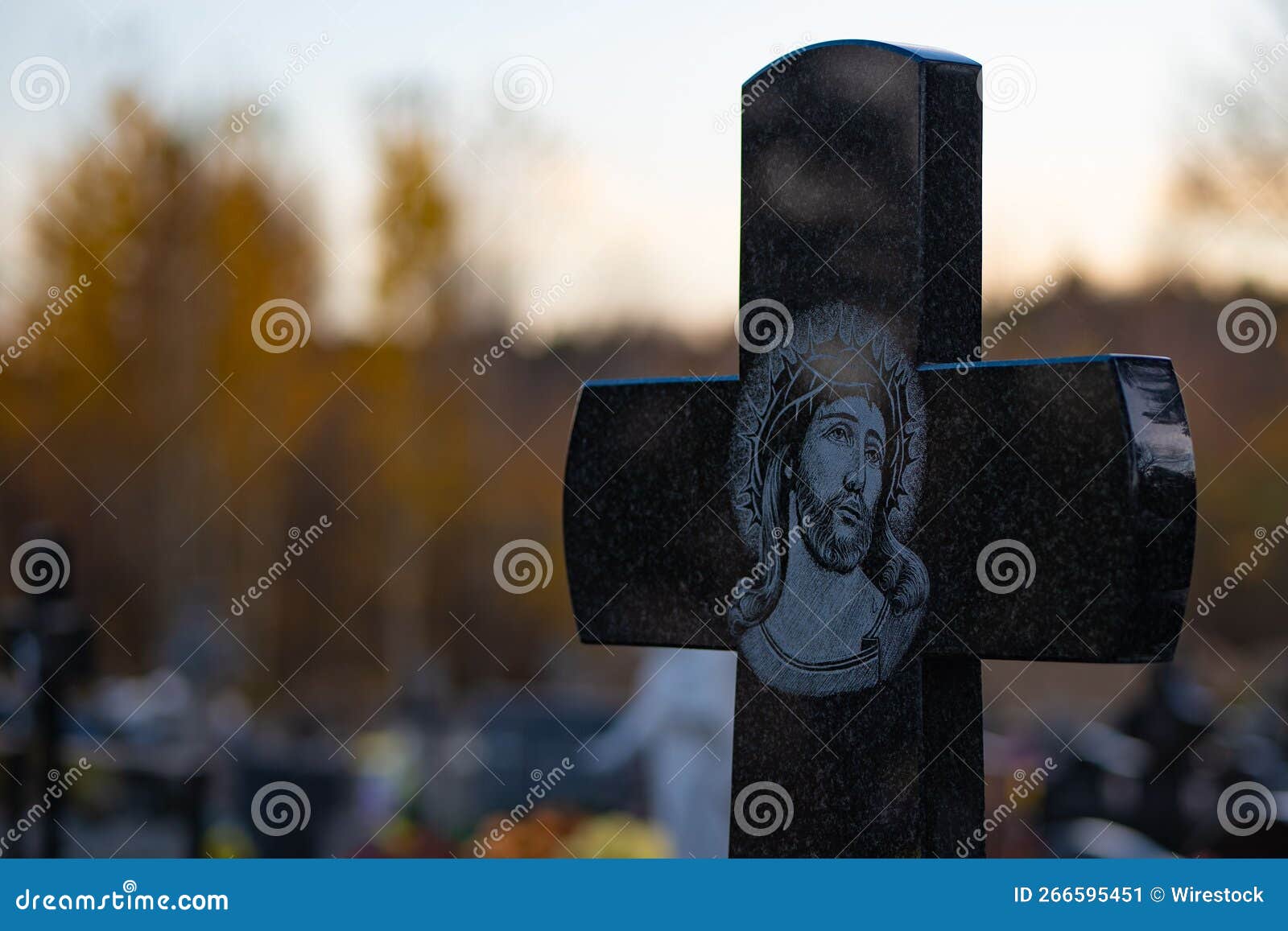 Jesus S Tombstone in the Cemetry Stock Image - Image of celebration ...