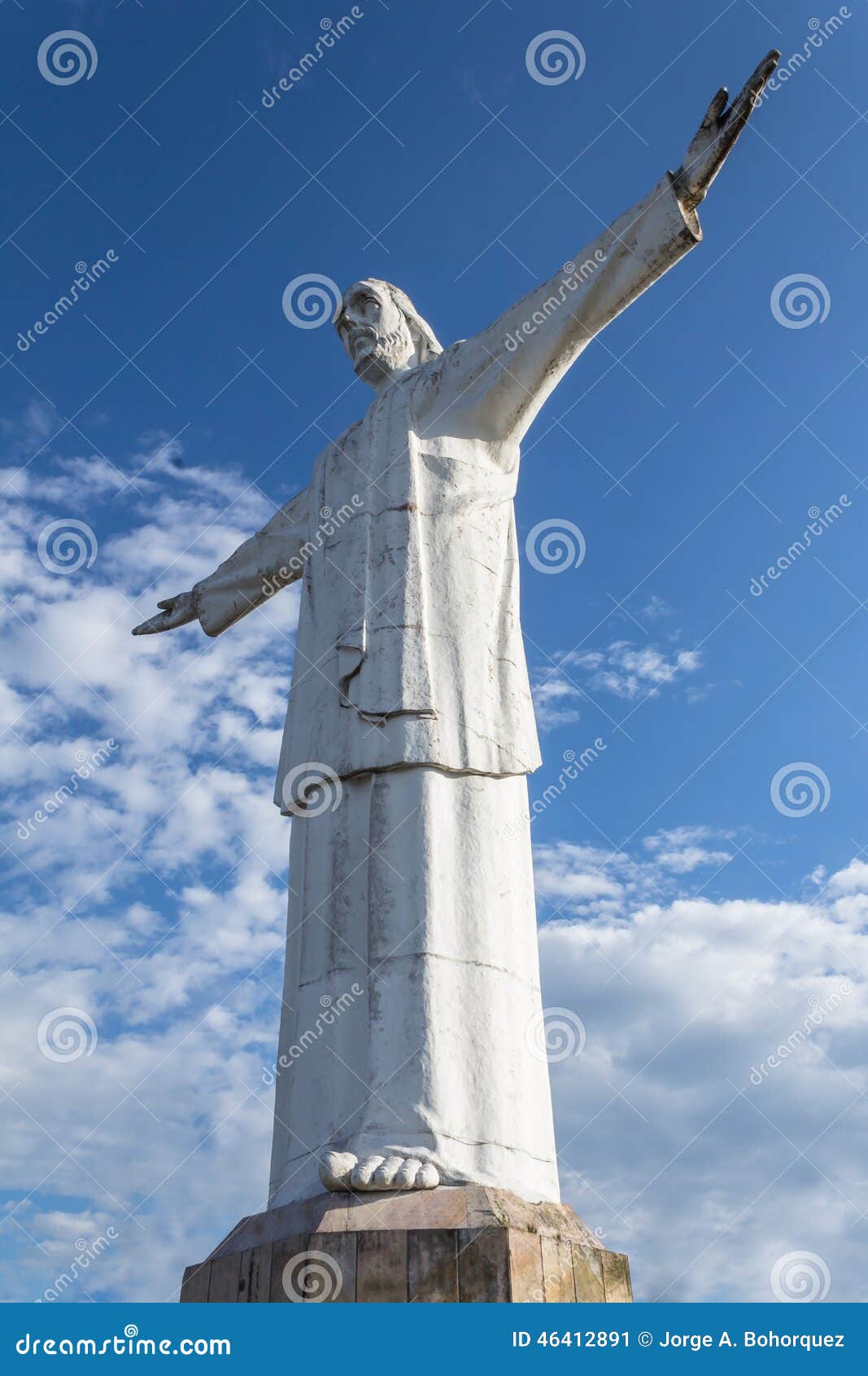 Jesus Statue stock image. Image of religious, christianity - 46412891
