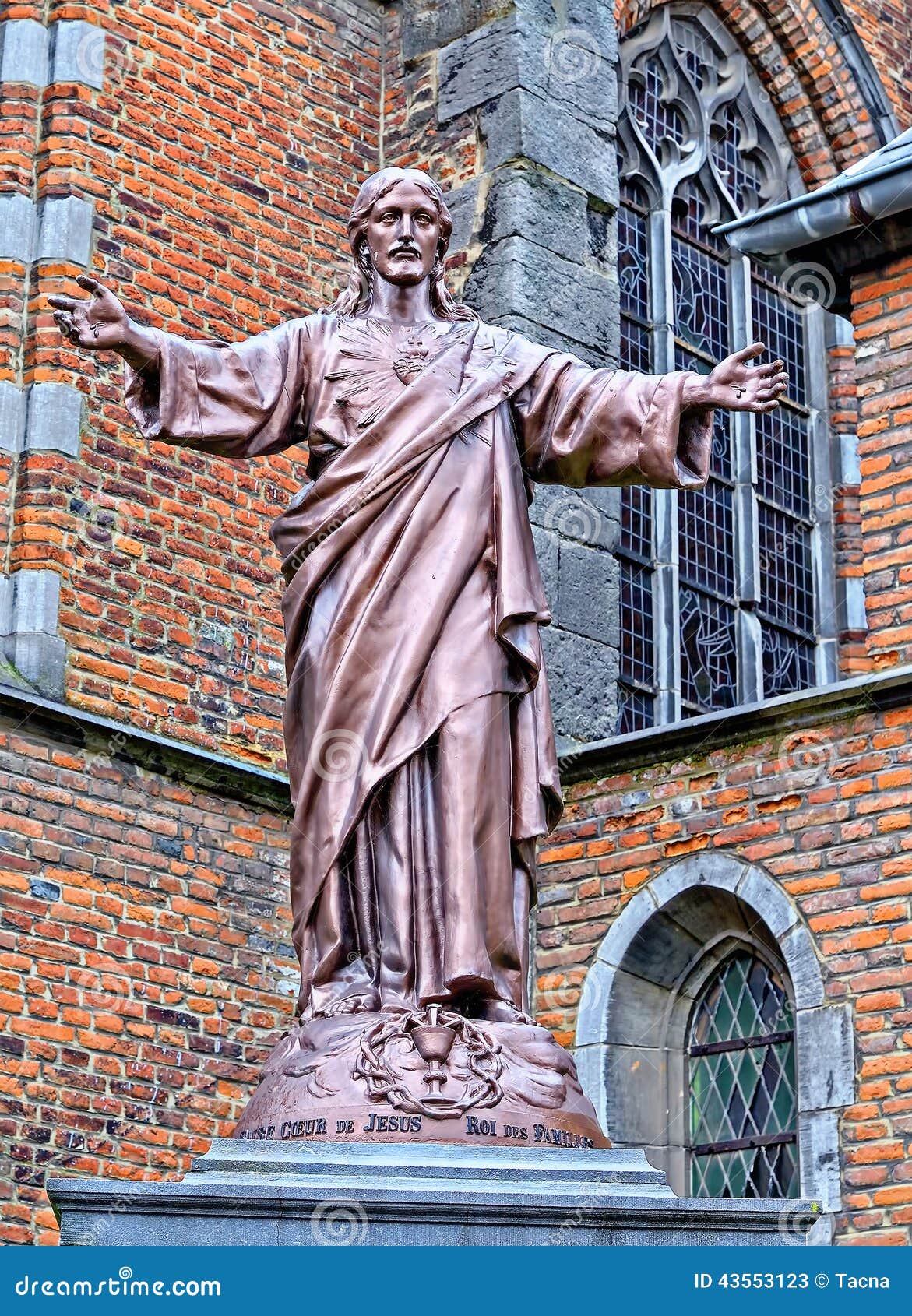 Jesus staty redaktionell arkivfoto. Bild av klockstapel - 43553123