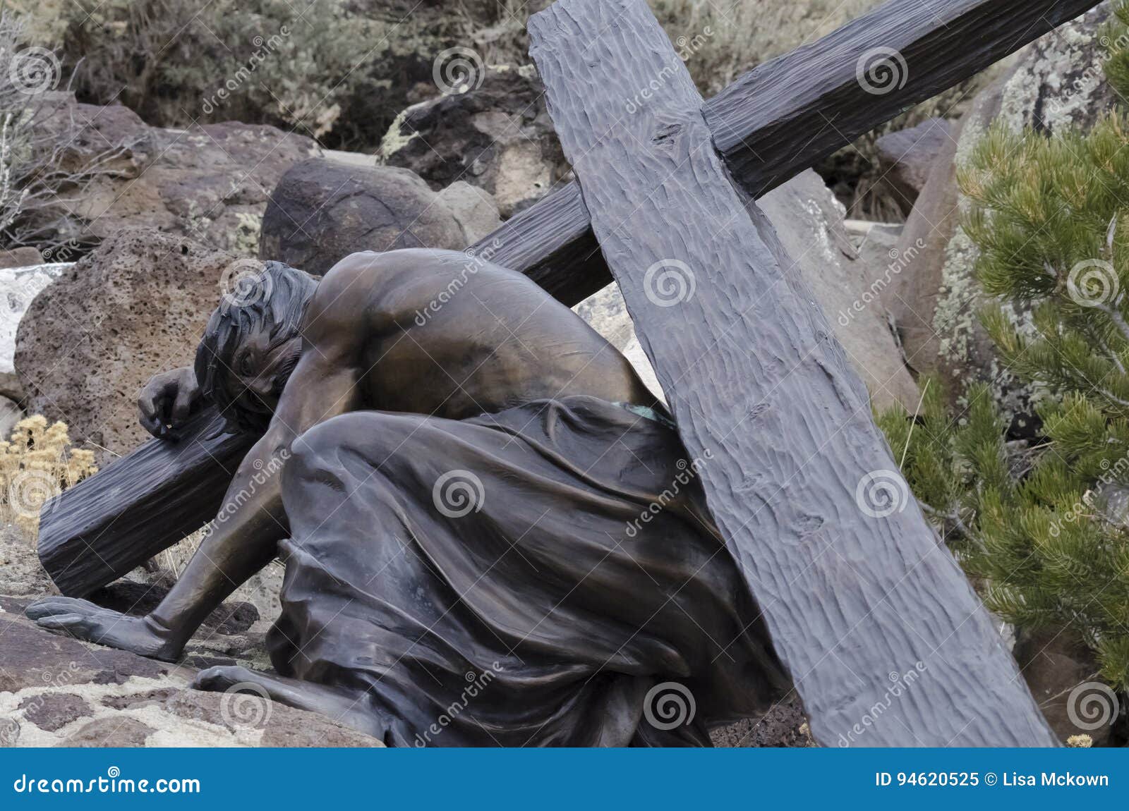 Jesus stierf voor ons redactionele afbeelding. Image of engel - 94620525