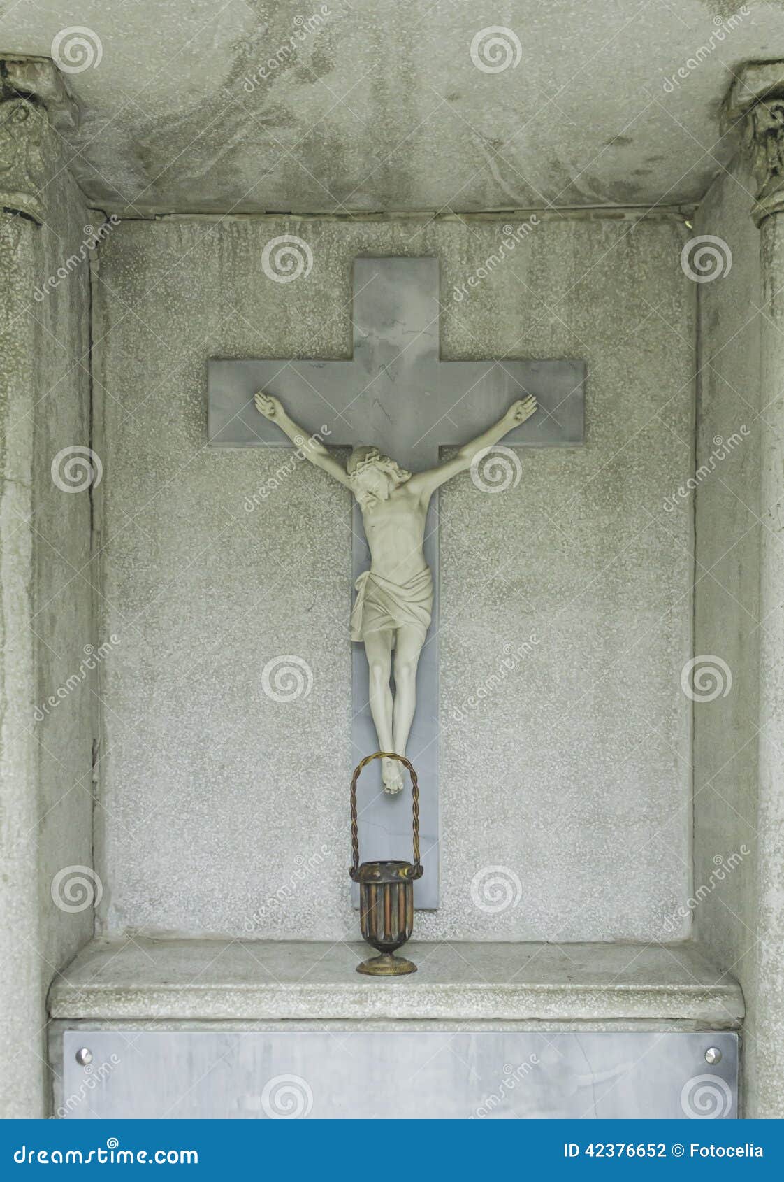 Jesus on tombstone stock photo. Image of buried, isolated - 42376652