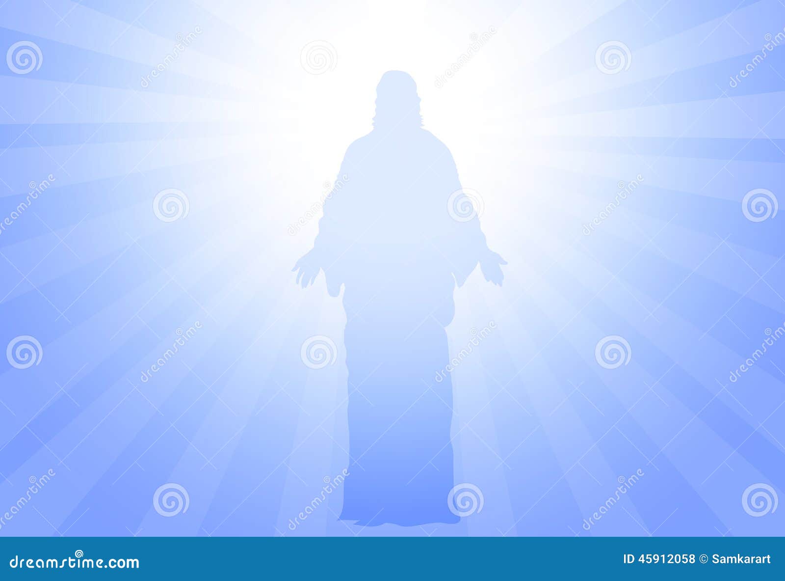 Jesus-Vektor vektor abbildung. Illustration von gott - 45912058