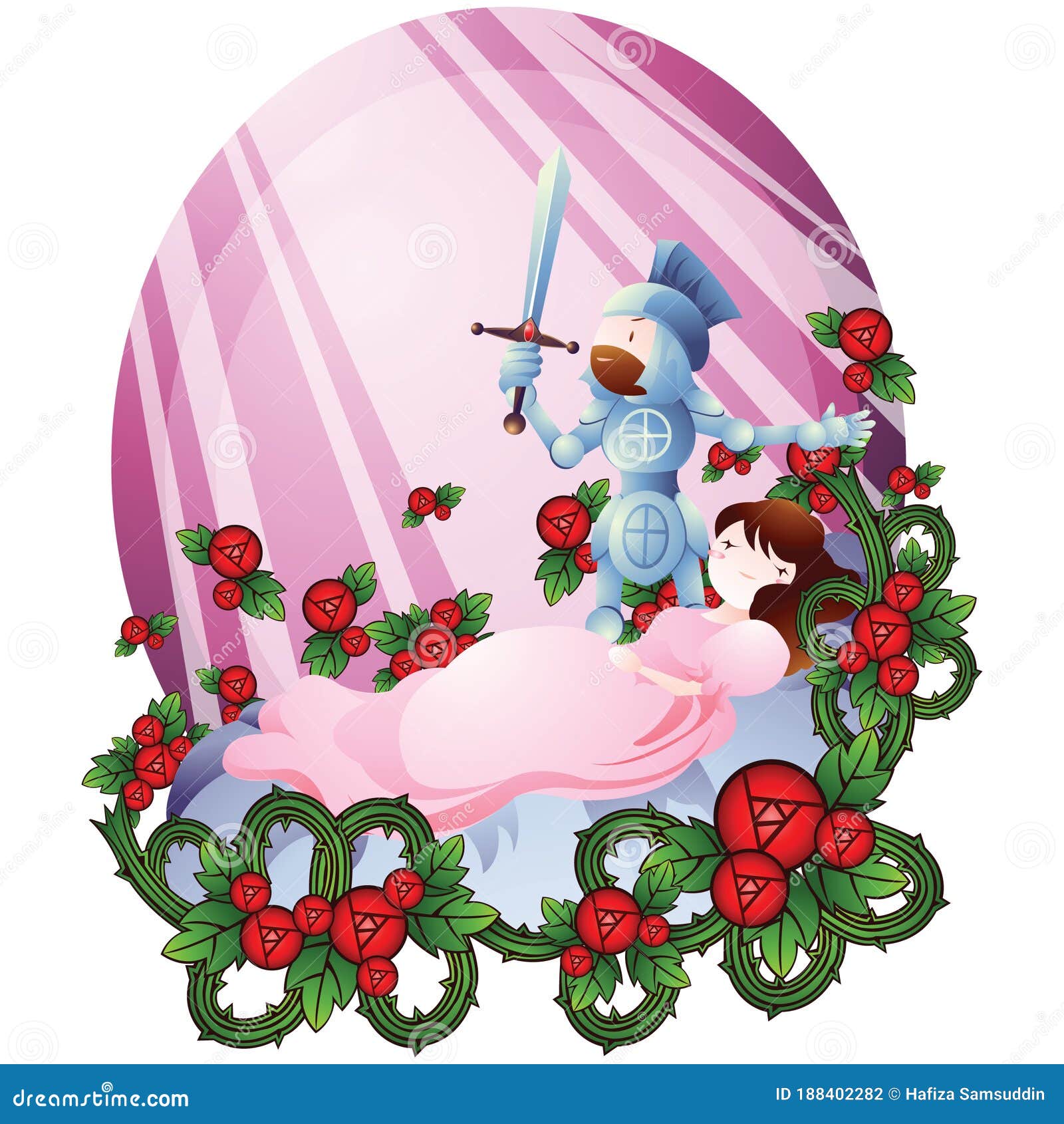 Jesus, the Warrior. Vector Illustration Decorative Design Stock Vector ...