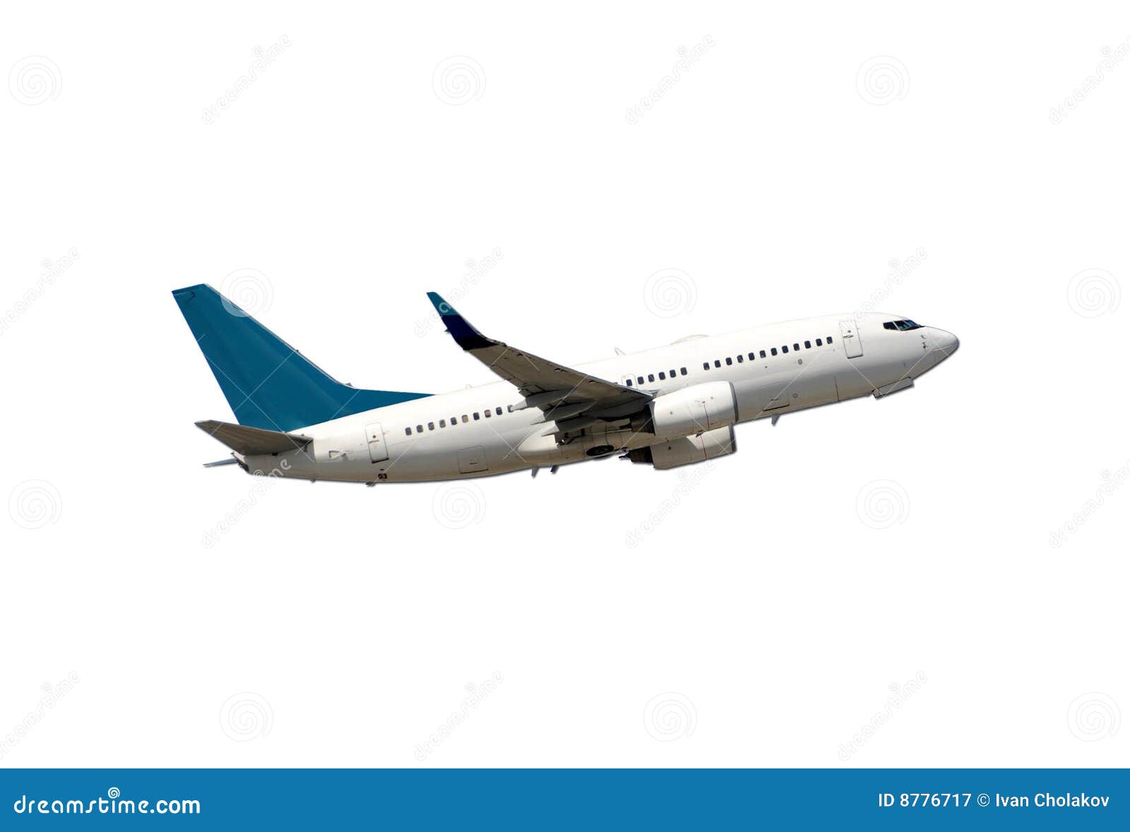 Jet airplane stock image. Image of midair, travel, jetliner - 8776717