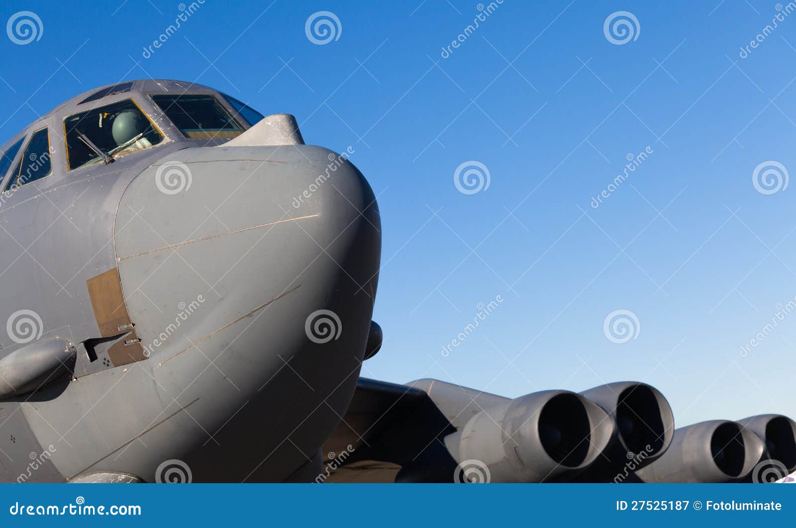 Jet Americano Del Bombardero B-52 Fotografía editorial - Imagen de aire ...