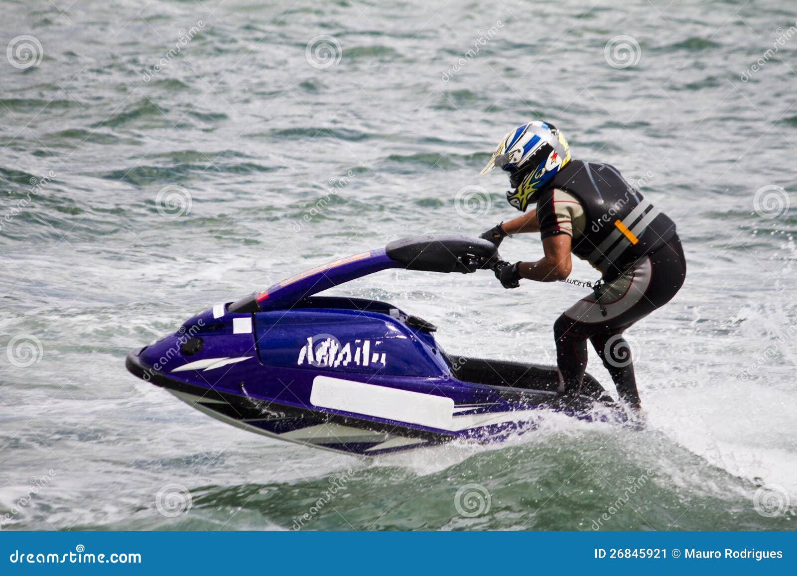 Jet boat racing stock image. Image of rider, motorboat - 26845921