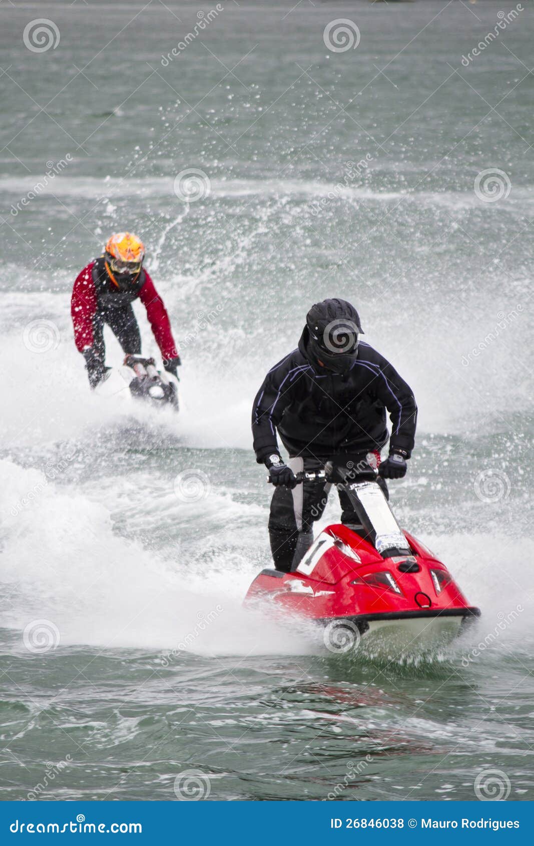 Jet boat racing stock photo. Image of jetskier, rider - 26846038