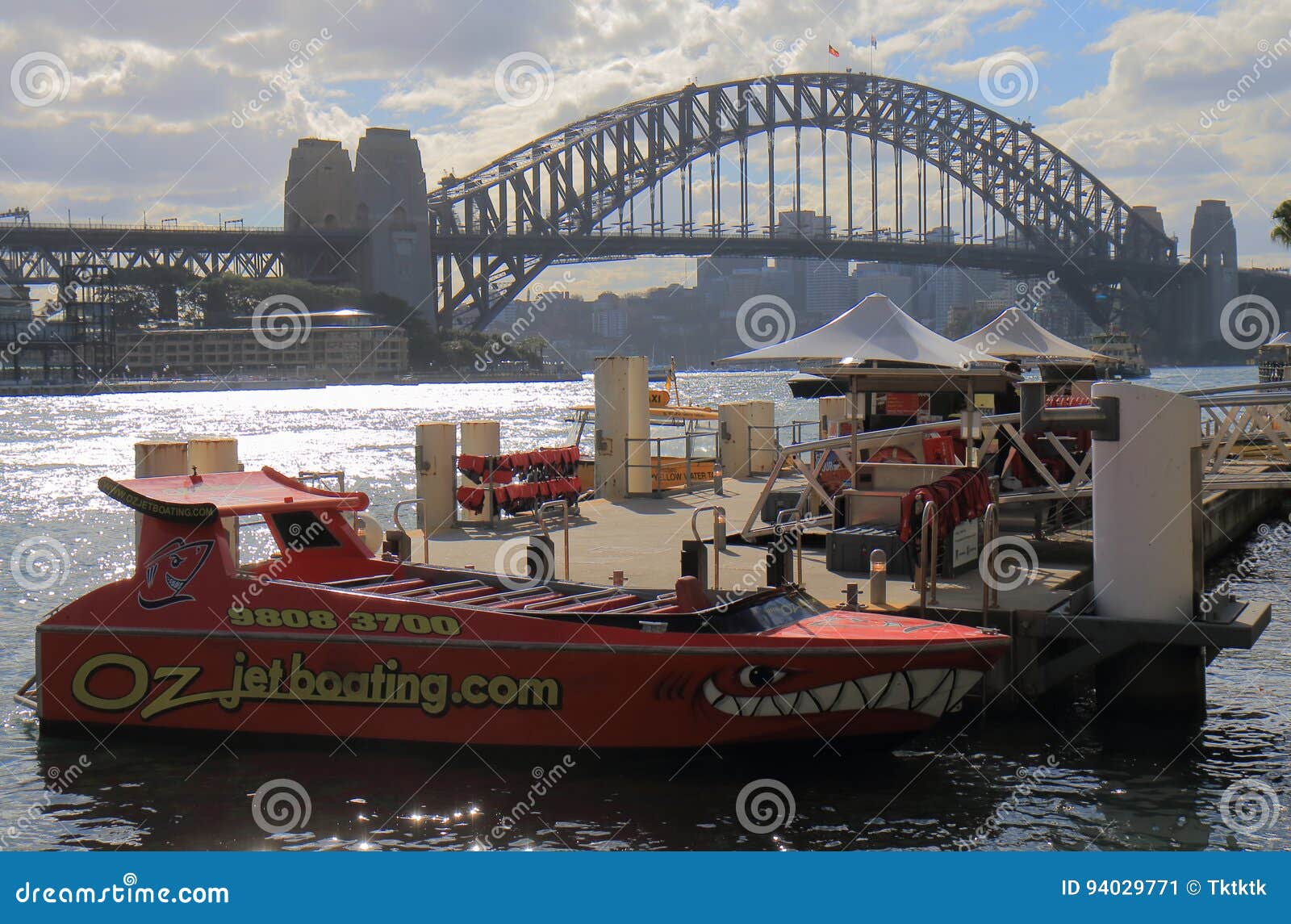 Jet Boat Sydney Harbour Australia Editorial Photo - Image of ...