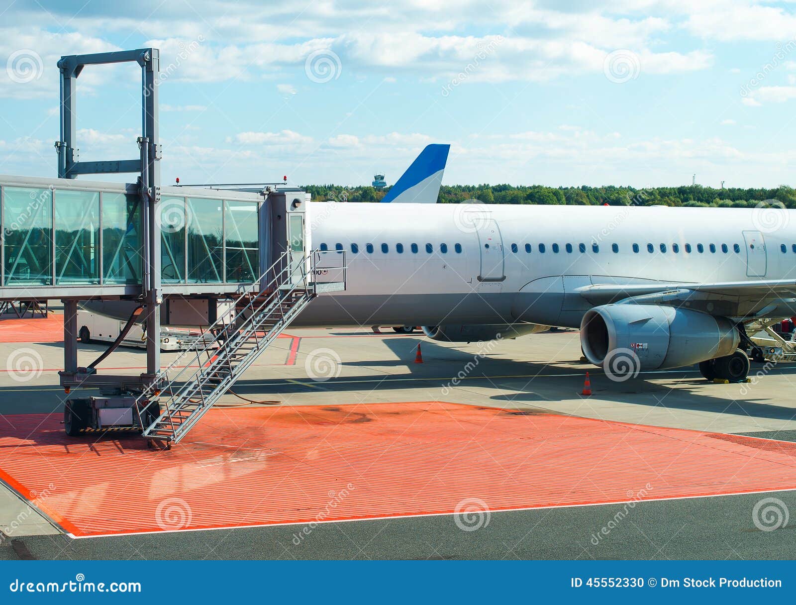 Jet bridge. stock photo. Image of aerobridge, departure - 45552330