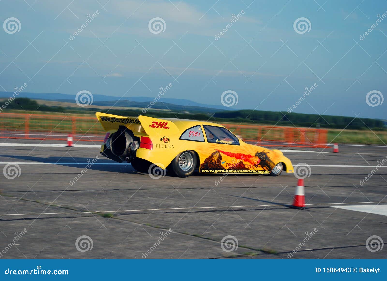 Jet Car editorial stock photo. Image of mechanical, flight - 15064943