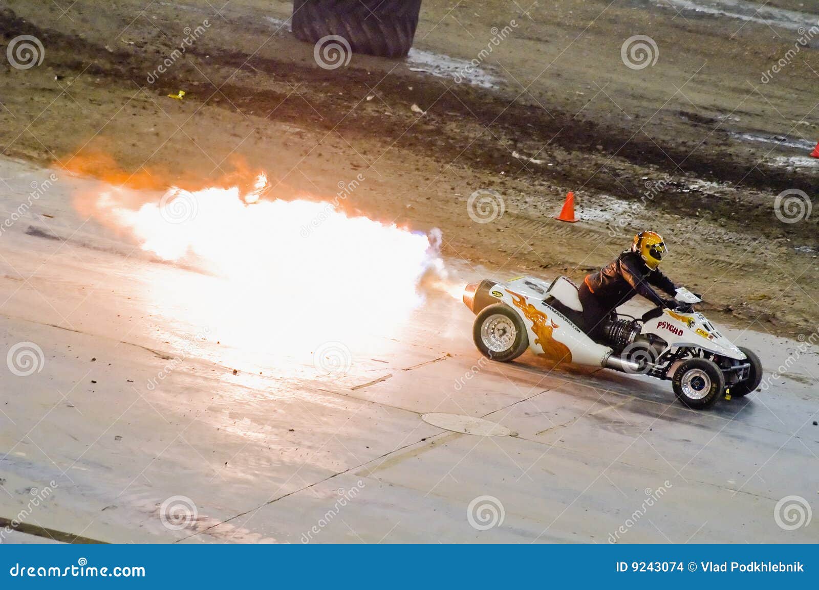 Jet car editorial stock image. Image of crawd, dirt, monster - 9243074
