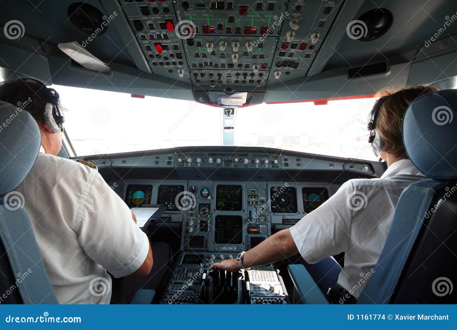 Jet cockpit stock photo. Image of transportation, liner - 1161774