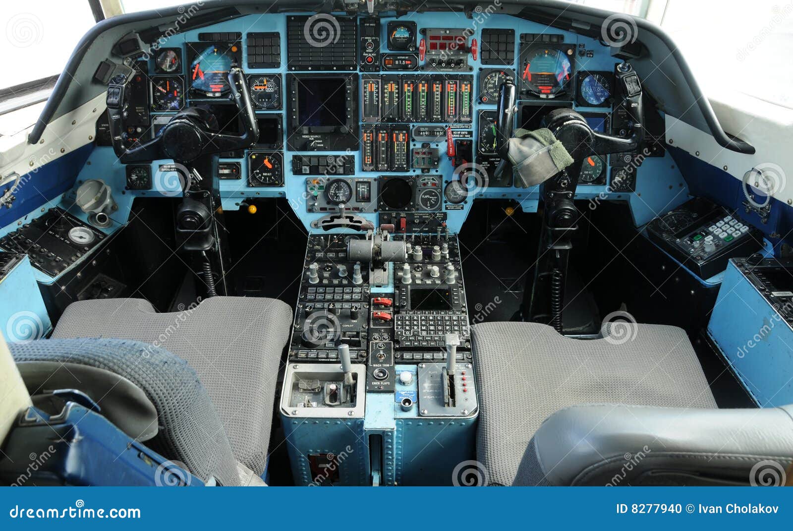Jet cockpit stock photo. Image of aircraft, navigational - 8277940