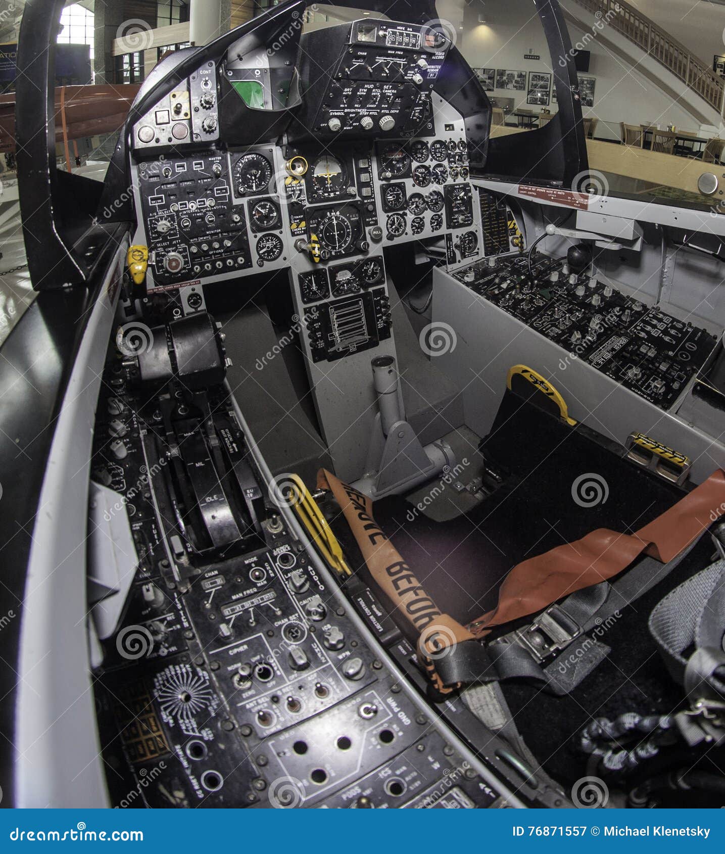 Jet Cockpit editorial photography. Image of electronics - 76871557