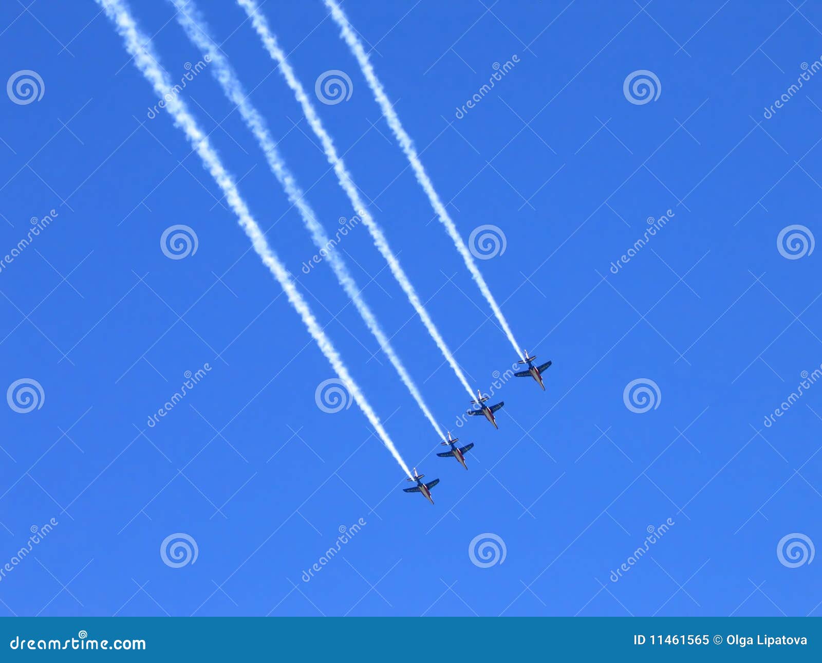 Jet Display Team stock image. Image of aerial, hawk, order - 11461565
