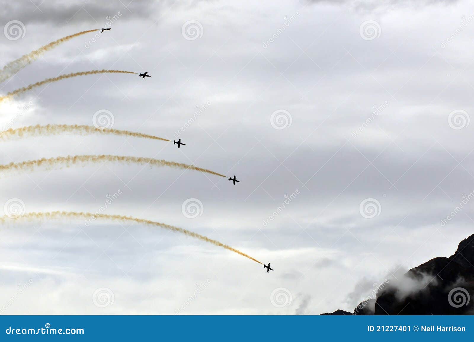 Jet display team stock image. Image of airplane, craft - 21227401