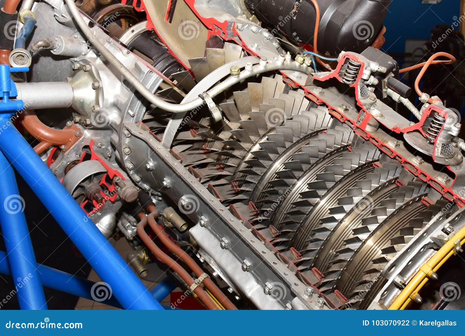 Jet Engine photo stock. Image du transport, mécanicien - 103070922