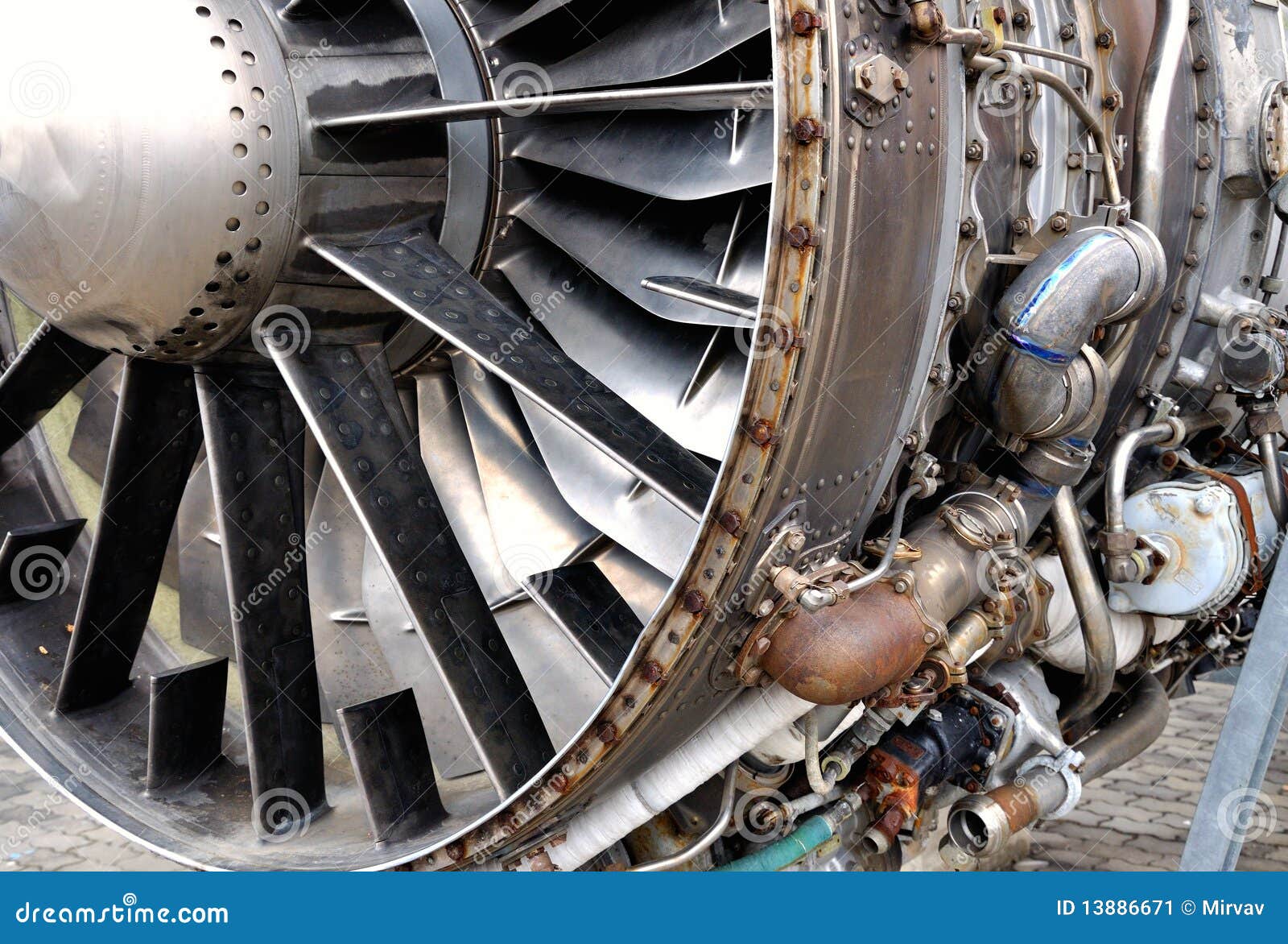 Jet engine stock image. Image of rotor, flight, exhaust - 13886671