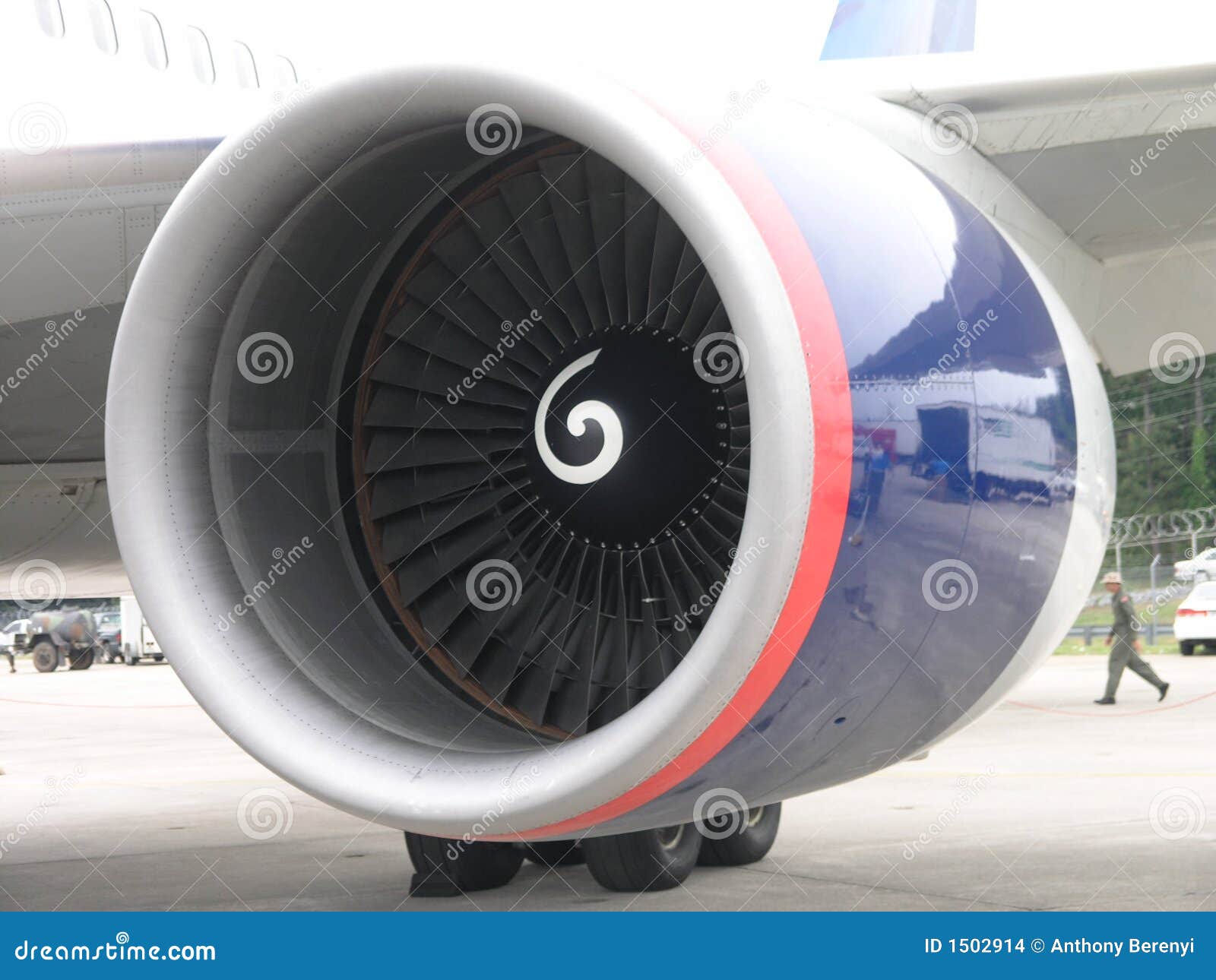 Jet Engine stock photo. Image of machine, airport, jumbo - 1502914