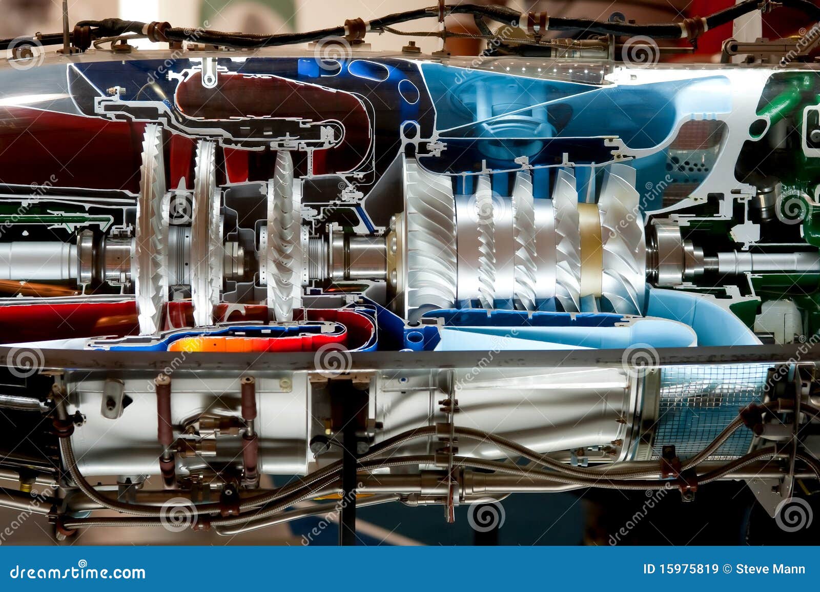 Jet engine stock image. Image of engines, engineering - 15975819