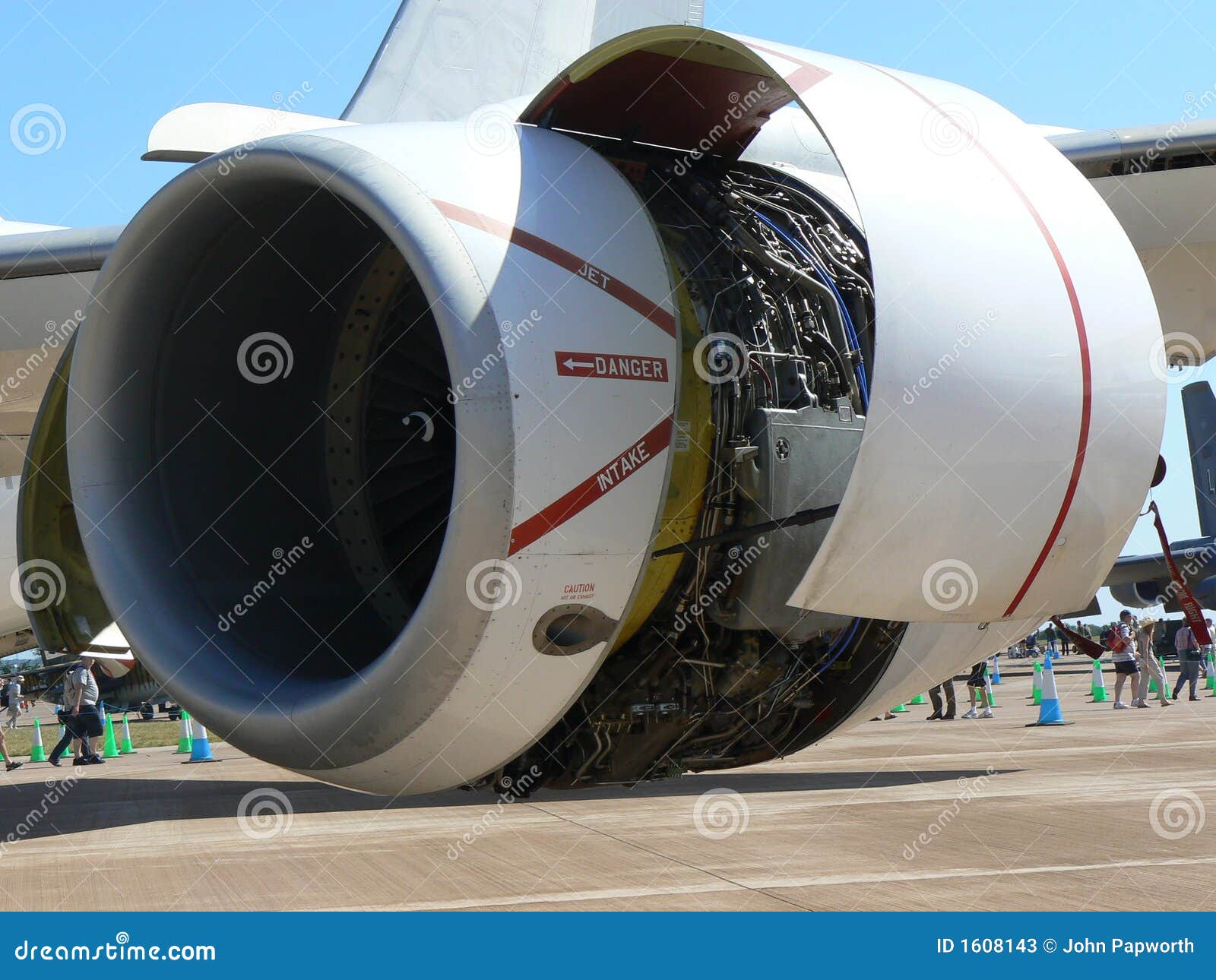 Jet Engine stock image. Image of maintenance, aeroplane - 1608143