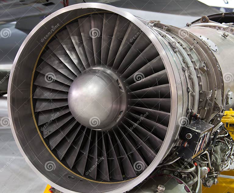Jet engine stock photo. Image of metal, blades, engines - 18972462