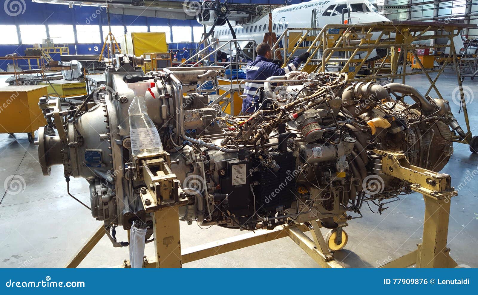 Jet Engine photo éditorial. Image du machine, énergie - 77909876