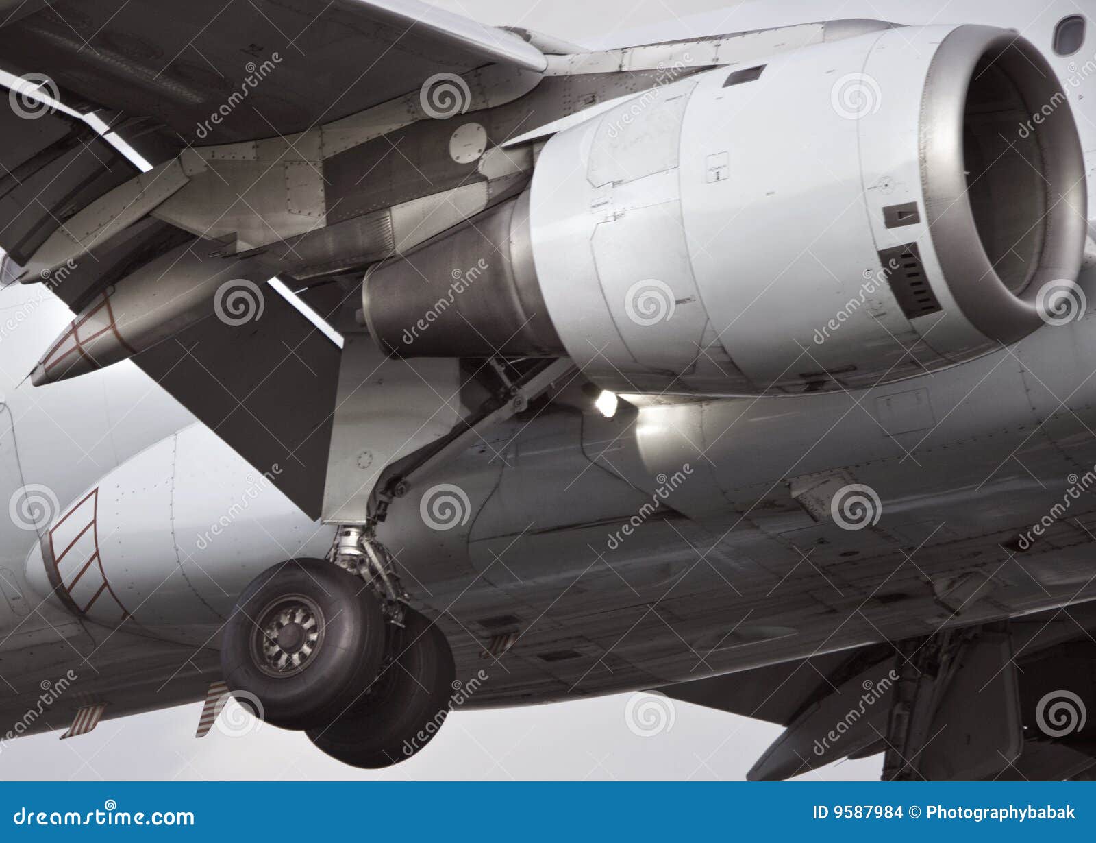 Jet engine stock photo. Image of nitrogen, flight, plane - 9587984