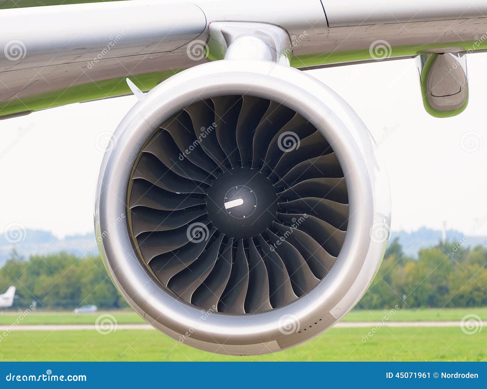 Jet Engine Aircraft Closeup Stock Image - Image of technology ...