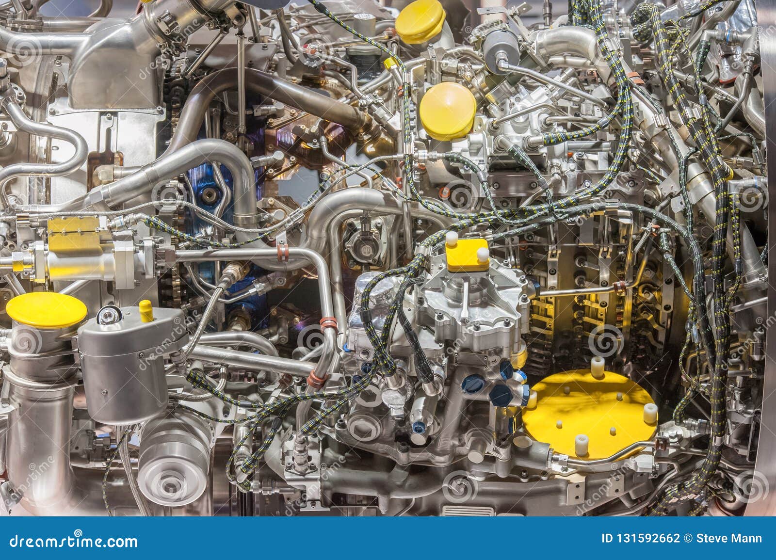 Jet engine components stock photo. Image of aircraft - 131592662