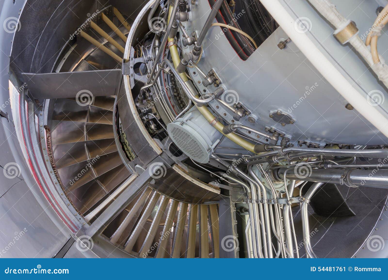 Jet engine stock image. Image of aircraft, aeroplane - 54481761