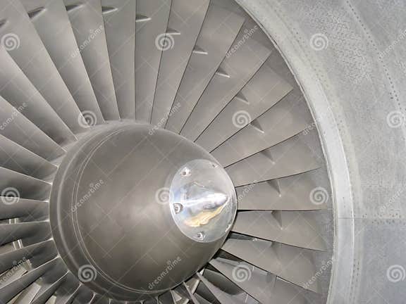 Jet engine front stock image. Image of efficiency, aviation - 19107187