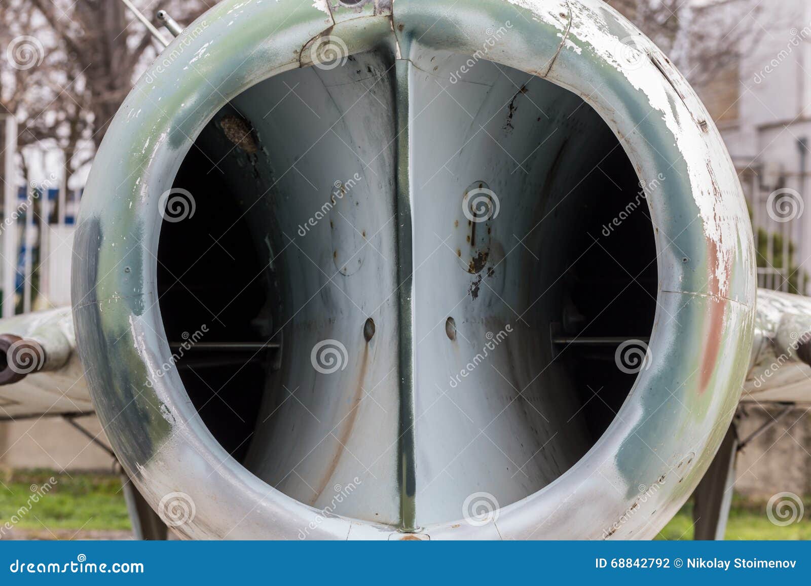 Jet engine inlet stock photo. Image of fighter, army - 68842792