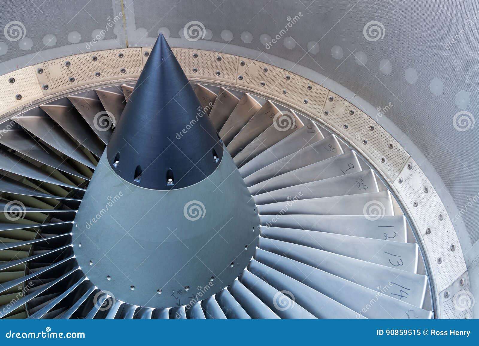 Jet Engine Intake stock image. Image of aviation, flight - 90859515