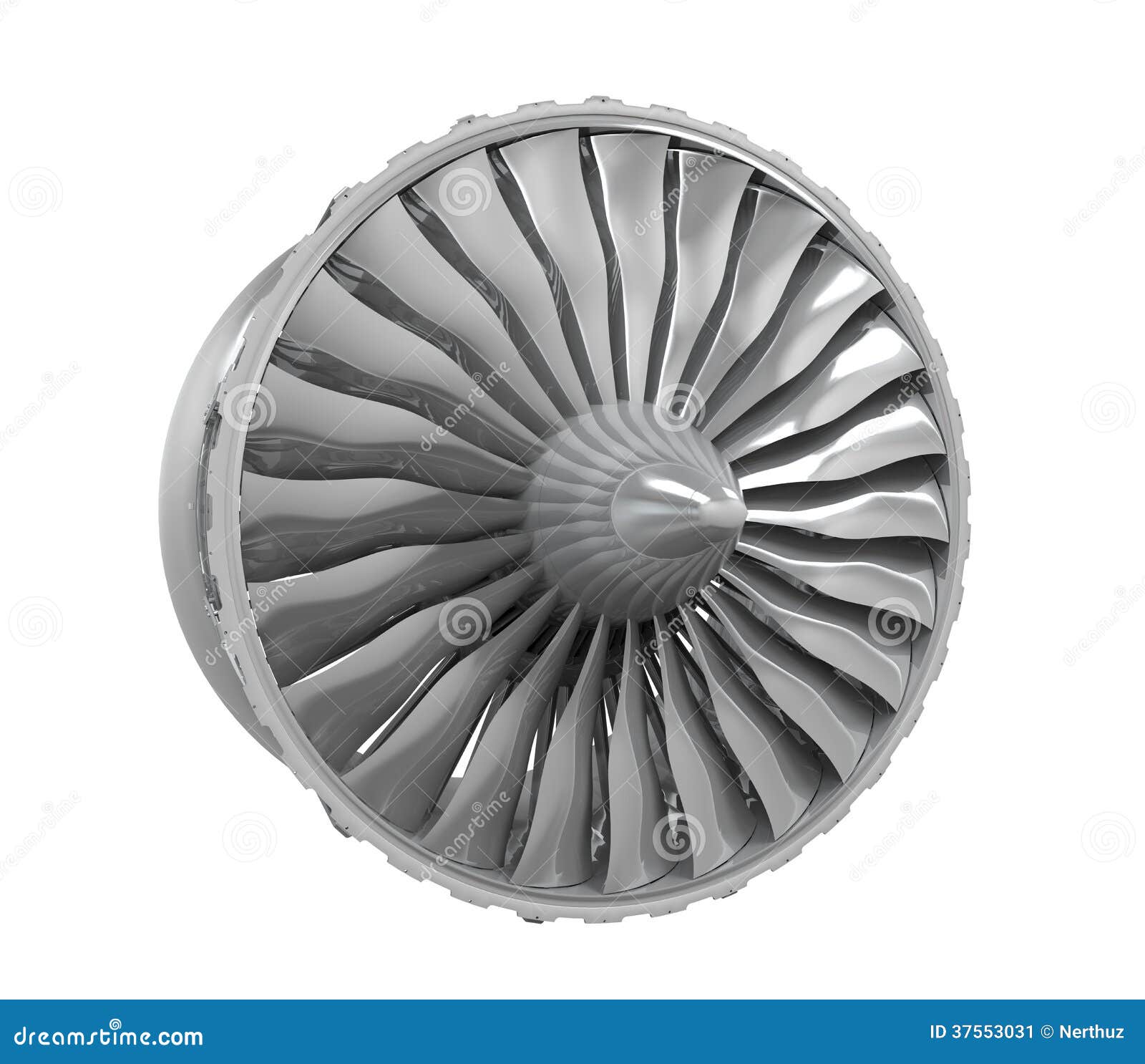 Jet Engine Isolated stock image. Image of industry, aviation - 37553031