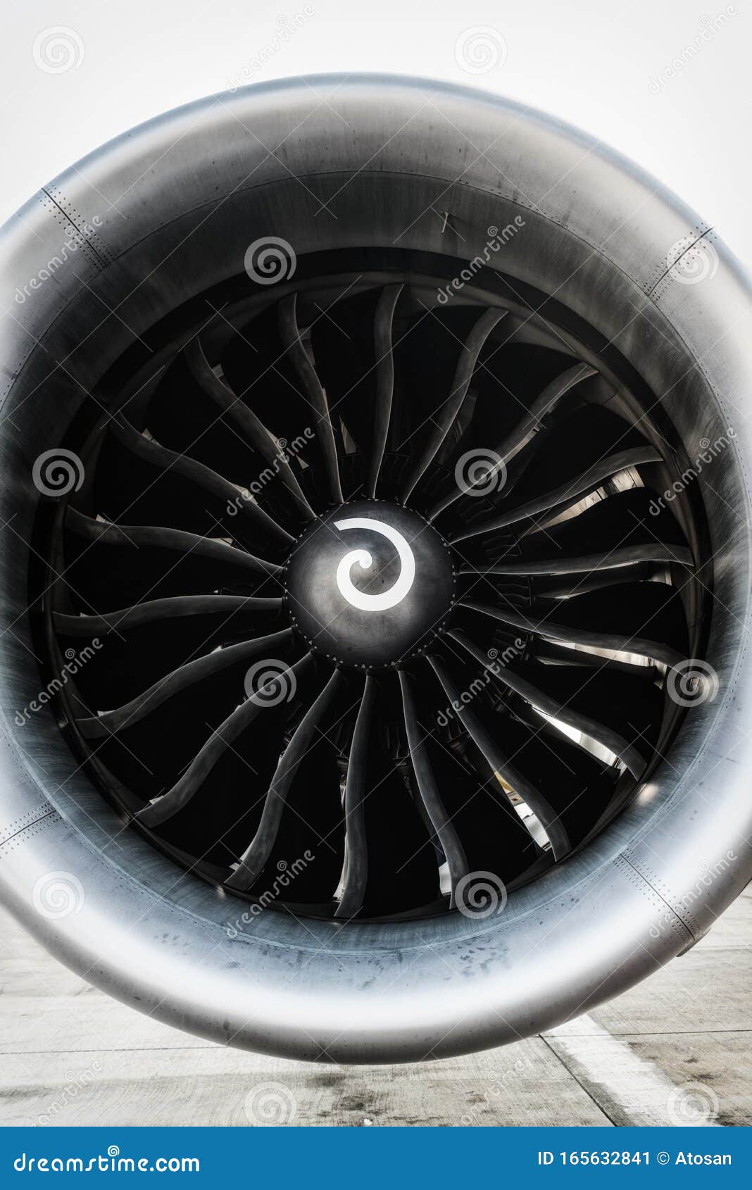 Jet Engine stock image. Image of parked, gate, aircraft - 165632841
