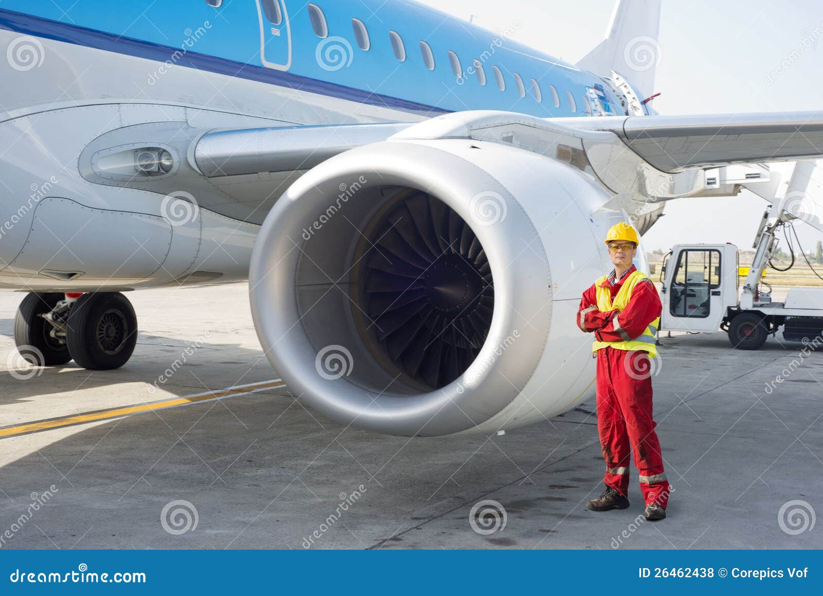 Jet engine mechanic stock photo. Image of maintenance - 26462438