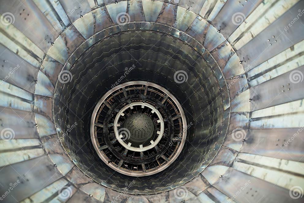 Jet engine nozzle stock photo. Image of turbojet, background - 27081440