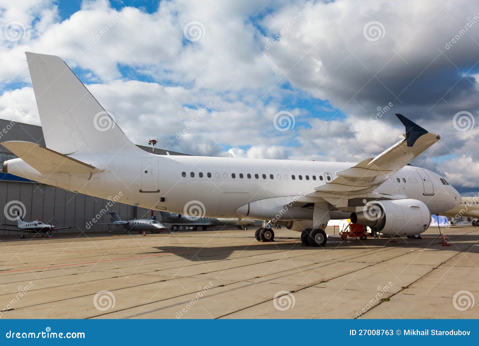 Jet engine passenger plane stock image. Image of airplane - 27008763