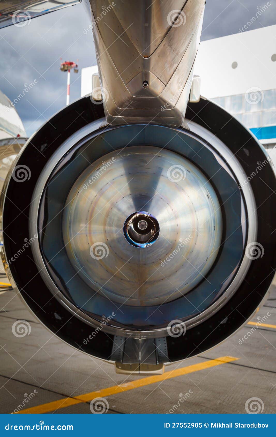 Jet engine passenger plane stock image. Image of commercial - 27552905