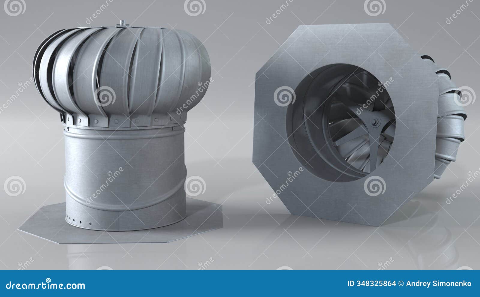 Jet Engine Turbine and Fan Blade Assembly Stock Photo - Image of ...